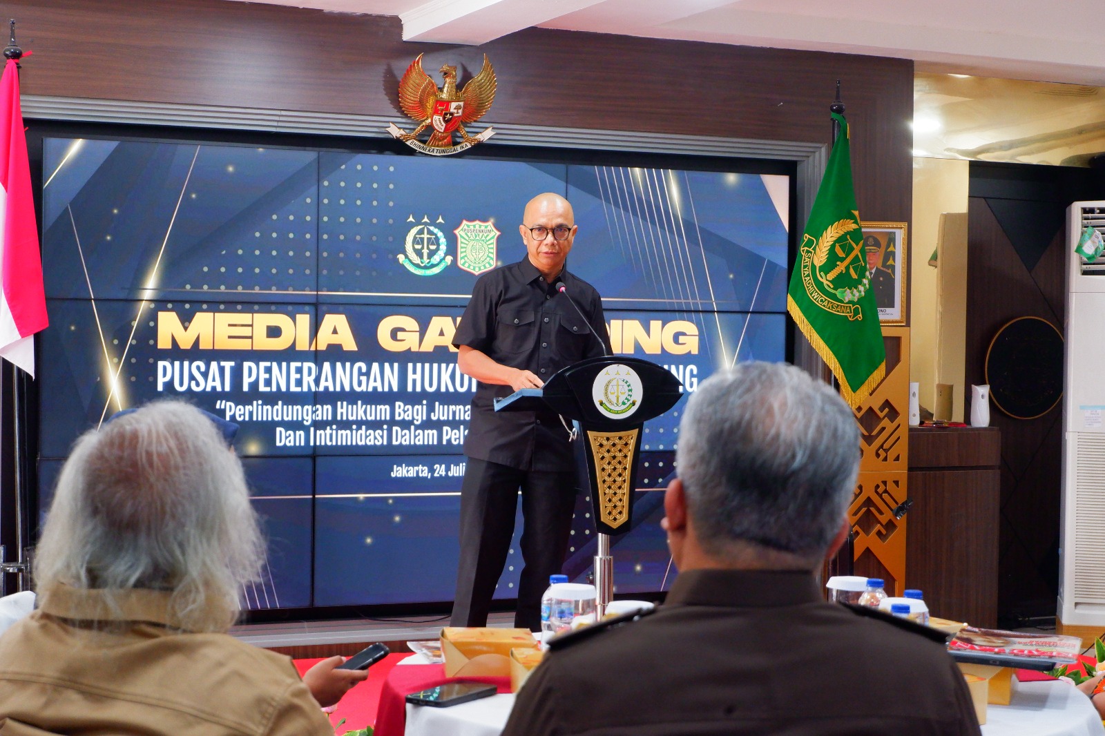 Prof. Dr. Reda Manthovani Membuka Media Gathering Puspenkum Kejaksaan ...